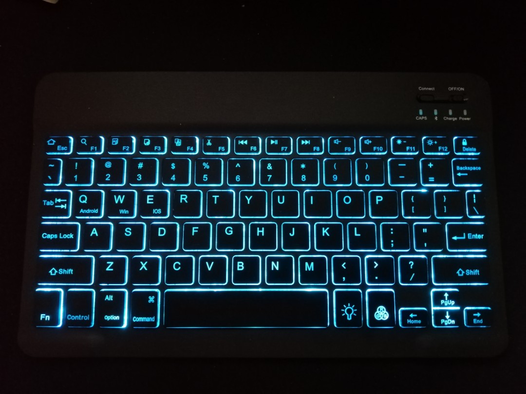 LED Bluetooth Keyboard, Computers & Tech, Parts & Accessories, Computer ...