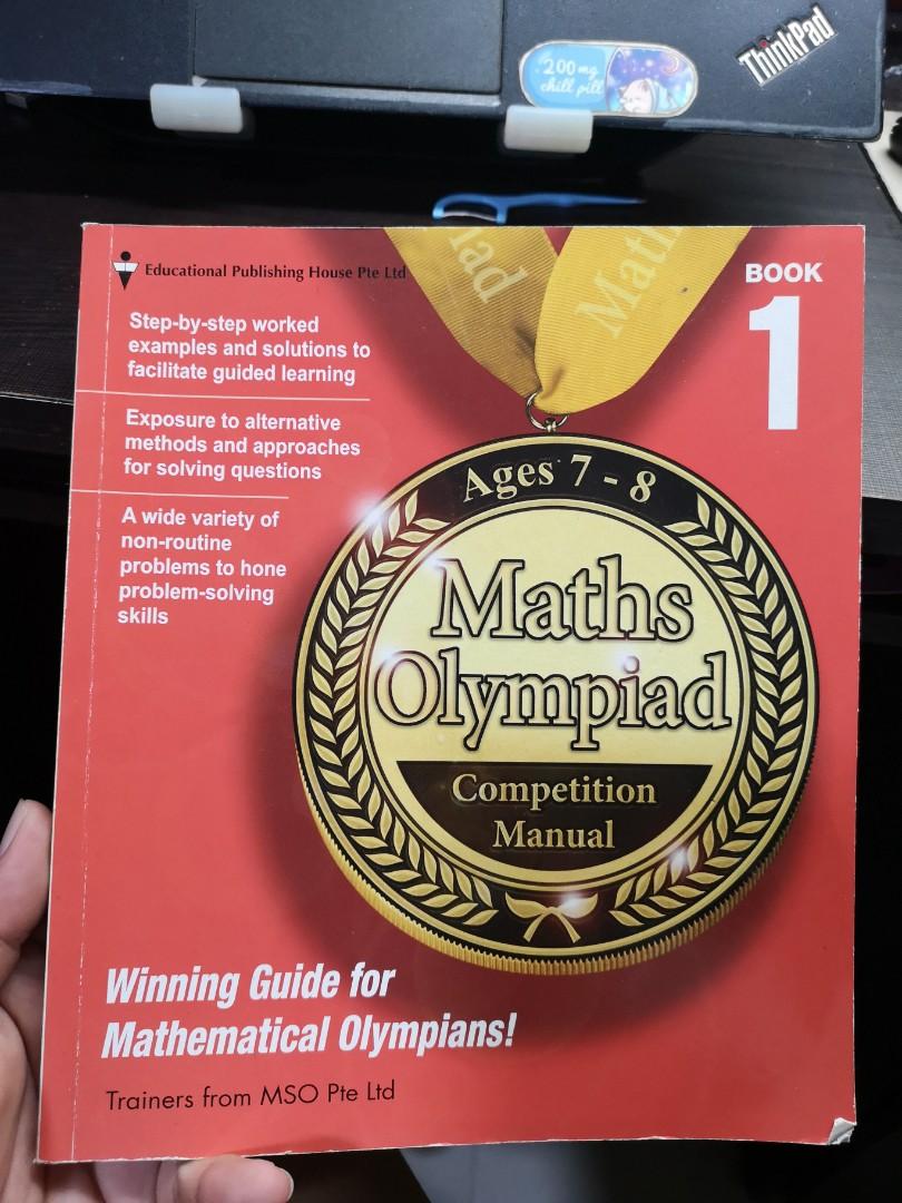 Math Olympiad EPH Competition Manual book 1, Hobbies & Toys, Books ...