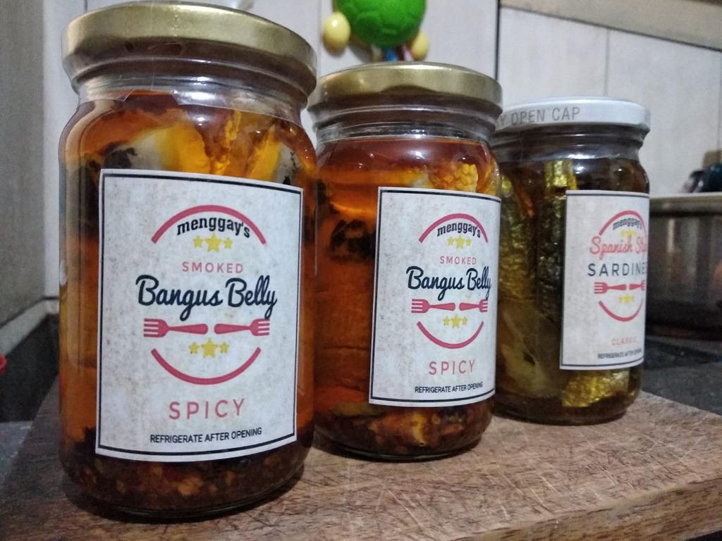 Menggay's Smoked Bangus Belly - Classic, BBQ, Spicy, Mild Spicy - 220ml ...