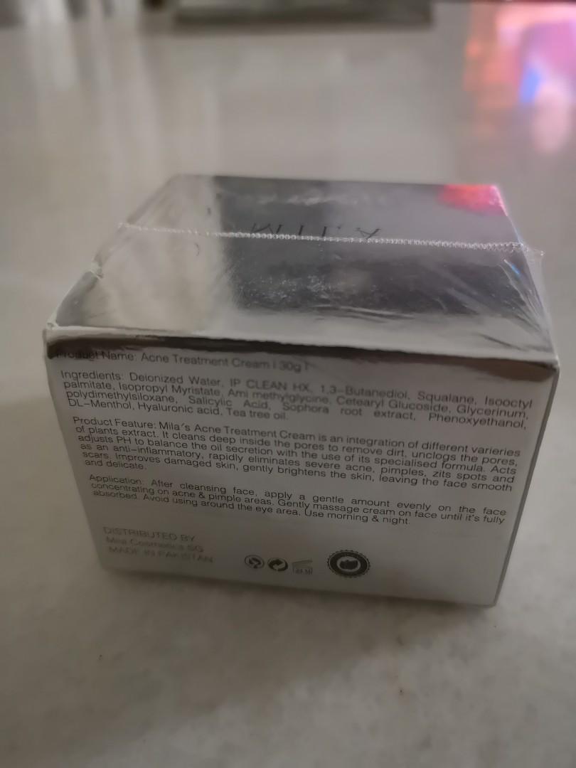 Mila Cosmetics Acne Cream, Beauty & Personal Care, Face, Makeup on ...