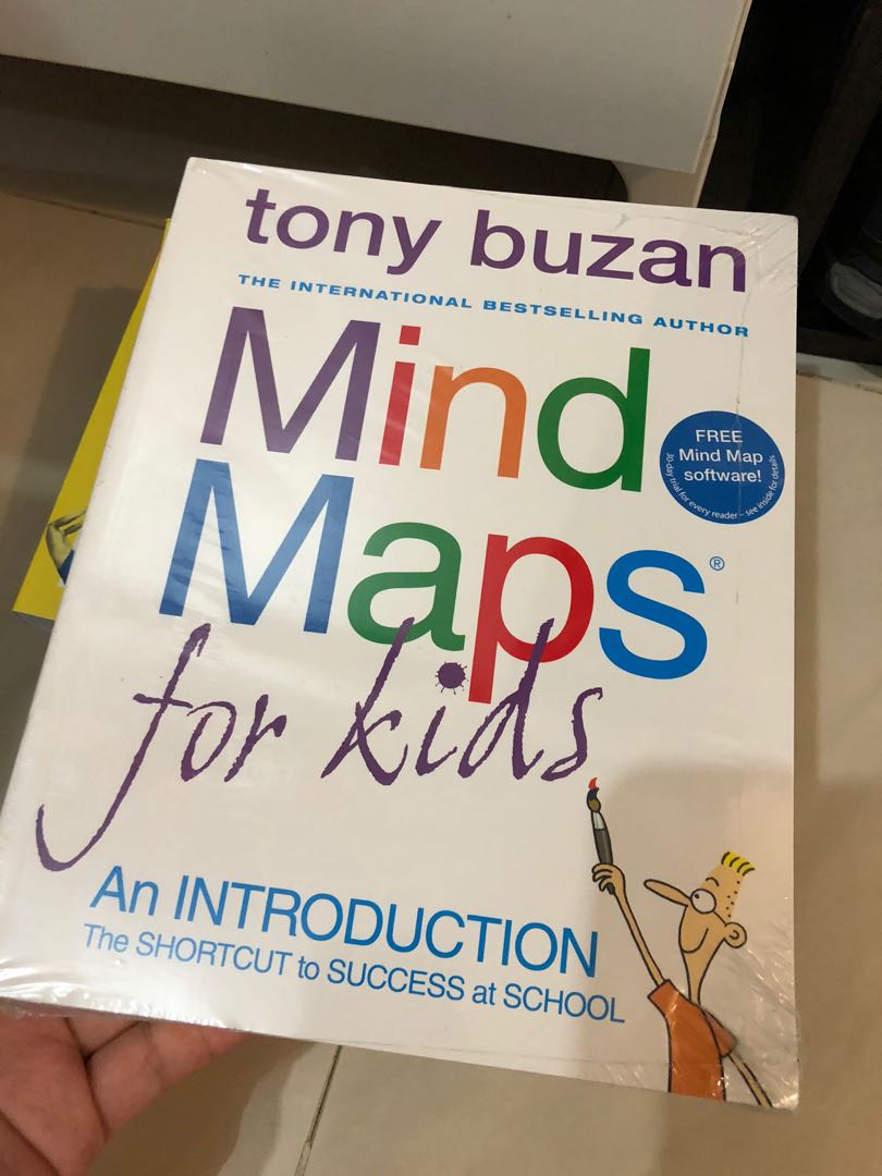 現🌈mind map for kids in 3 books, 興趣及遊戲, 書本 & 文具, 小朋友書 - Carousell