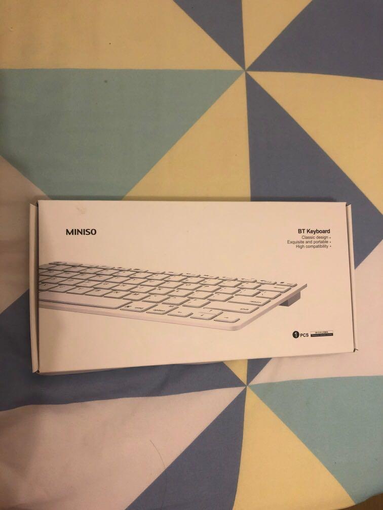 Miniso Bluetooth Keyboard, Computers & Tech, Parts & Accessories ...