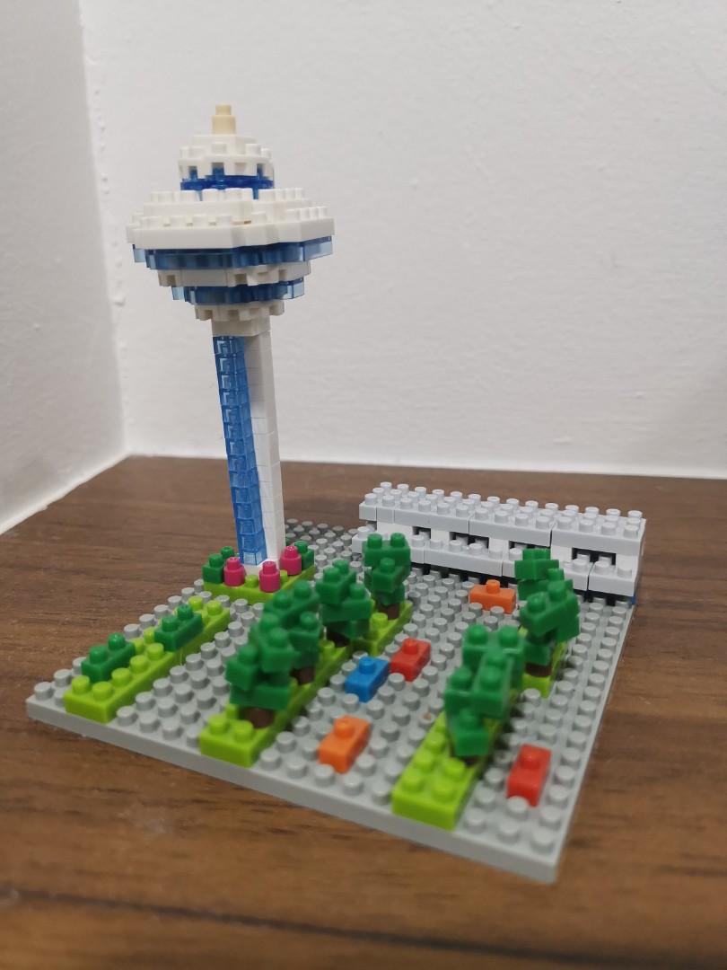 Nanoblock Changi Airport Control Tower, Hobbies & Toys, Toys & Games on Carousell