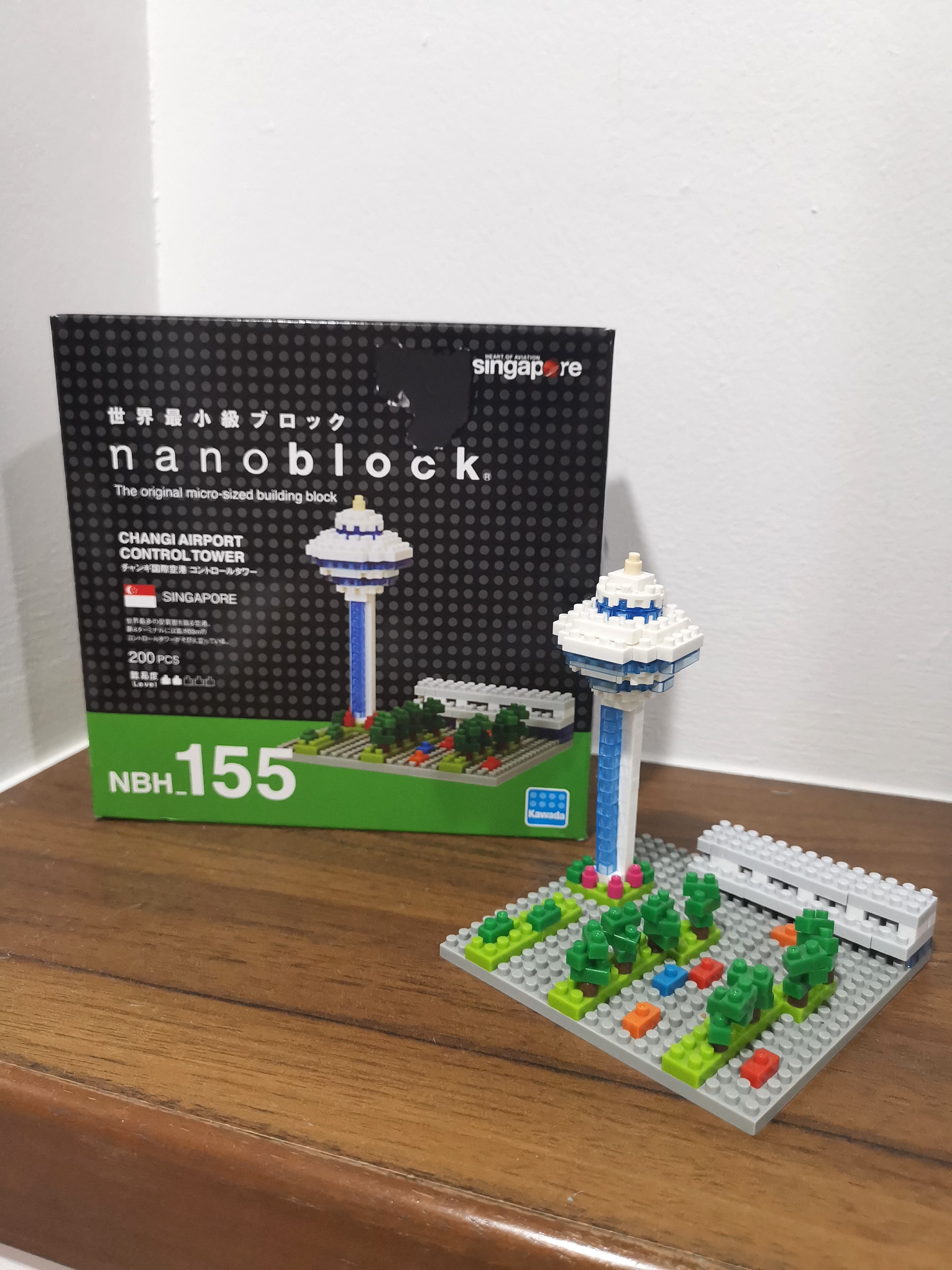 Nanoblock Changi Airport Control Tower, Hobbies & Toys, Toys & Games on Carousell