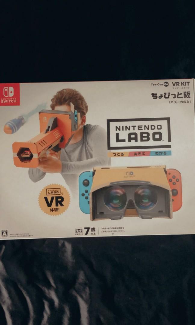 Nintendo VR Labo Set, Video Gaming, Video Game Consoles, Nintendo on ...