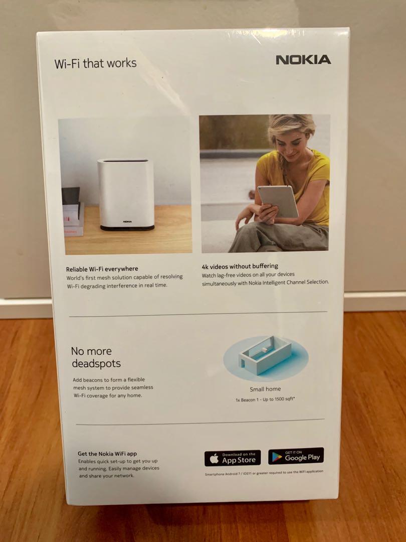 Nokia beacon 1 mesh router - Brand new , Computers & Tech, Parts ...
