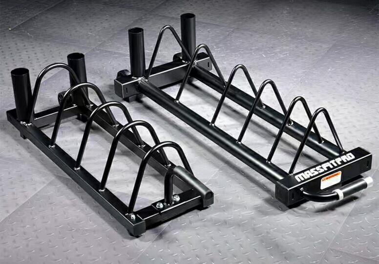 Vertical Horizontal Olympic Weights Bumper Plates Tree Rack Barbell ...