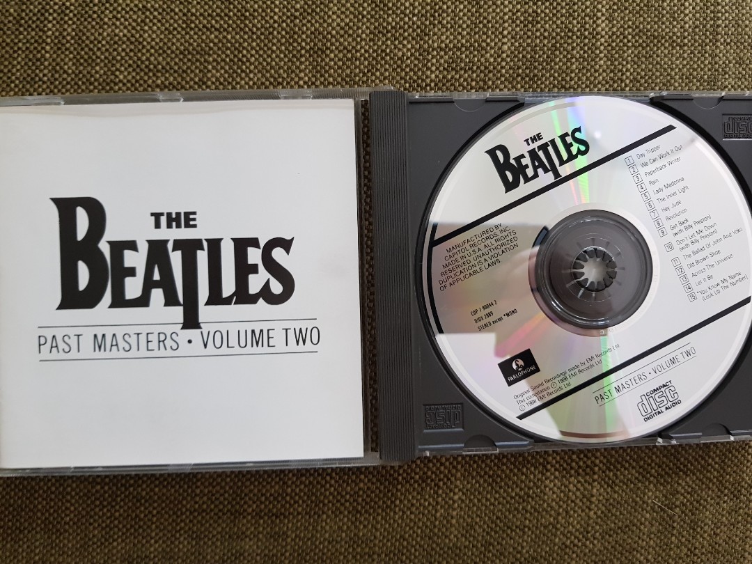 Original CD: The Beatles - Past Masters vol. 2, Hobbies & Toys, Music ...