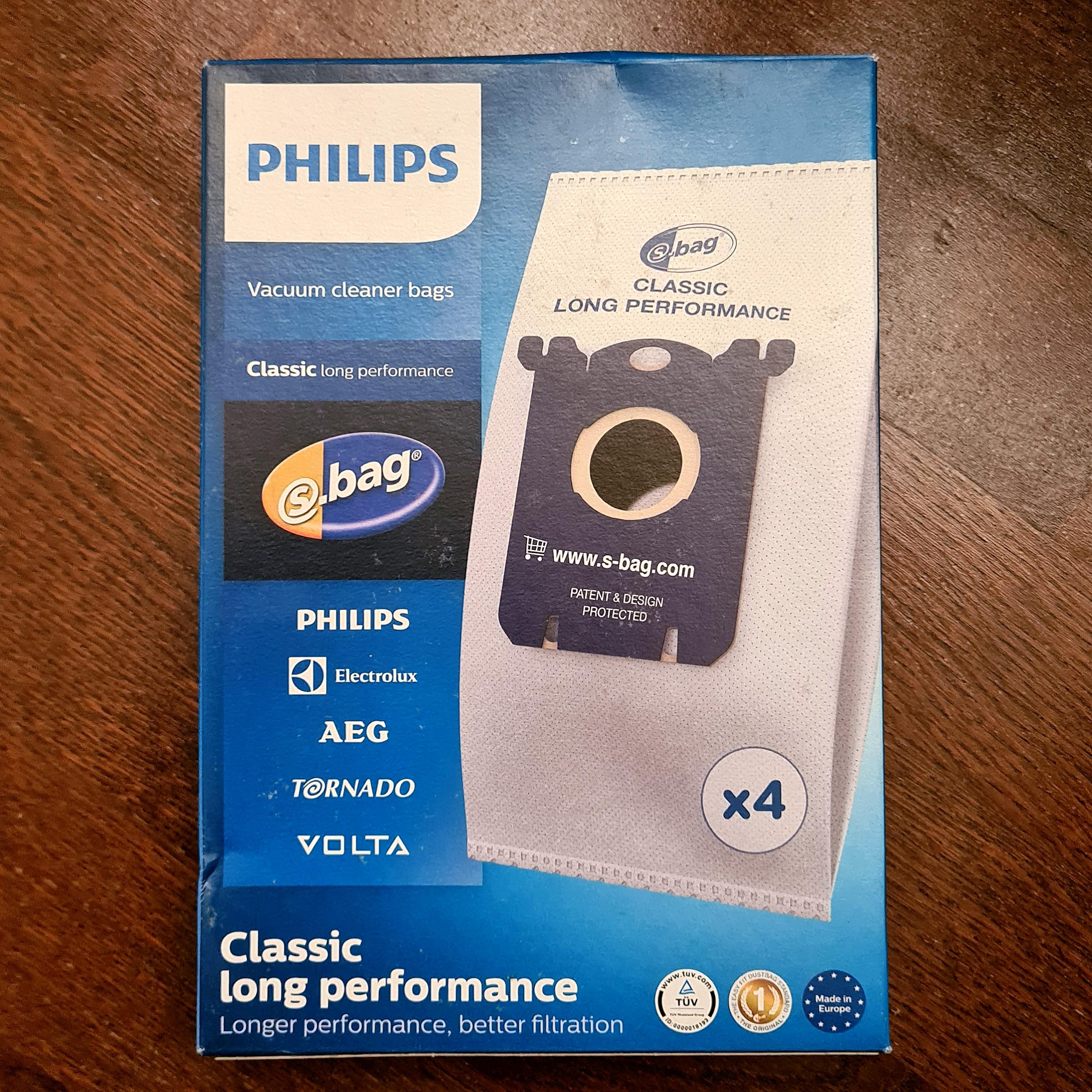 Philips S-Bag Vacuum Cleaner Dust Bag - FC8021/03, TV & Home Appliances ...