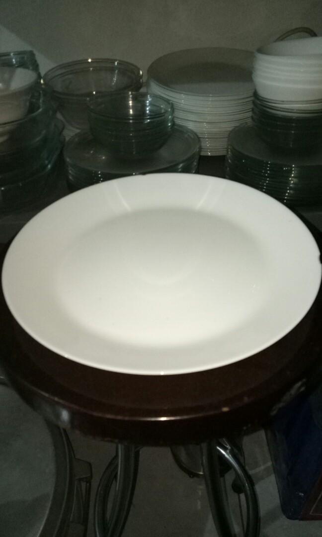 Piring keramik ceper besar, Kitchen & Appliances di Carousell