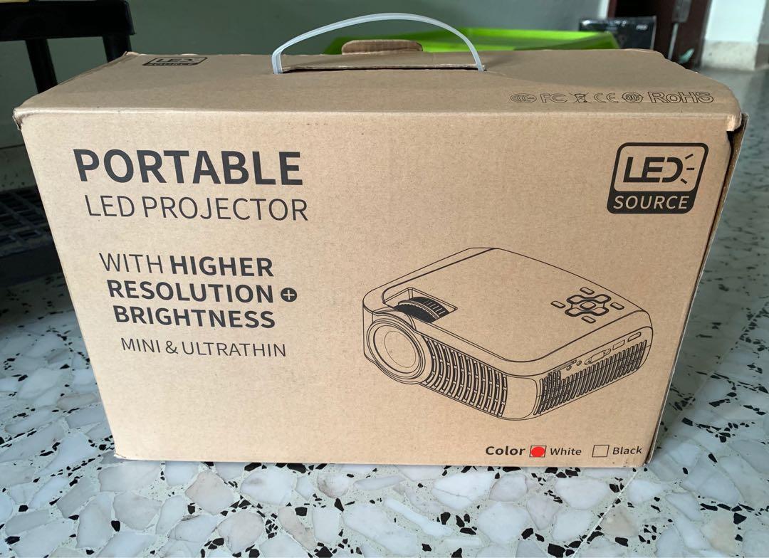 Potable LED Projector, TV & Home Appliances, TV & Entertainment ...