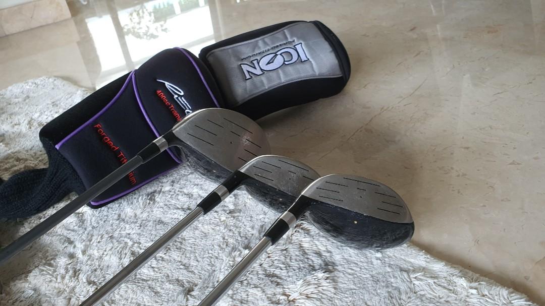 Prosimmon complete Golf iron set + Fairway wood + Driver + Golf bag ...