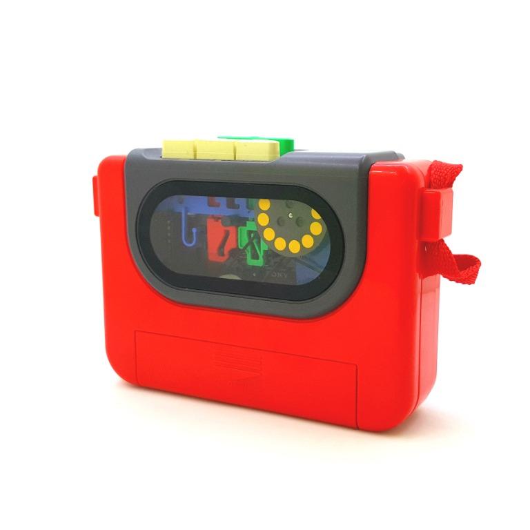 【赤色美品★動作品】RARE Vintage My First Sony Walkman Portable Cassette Tape ...