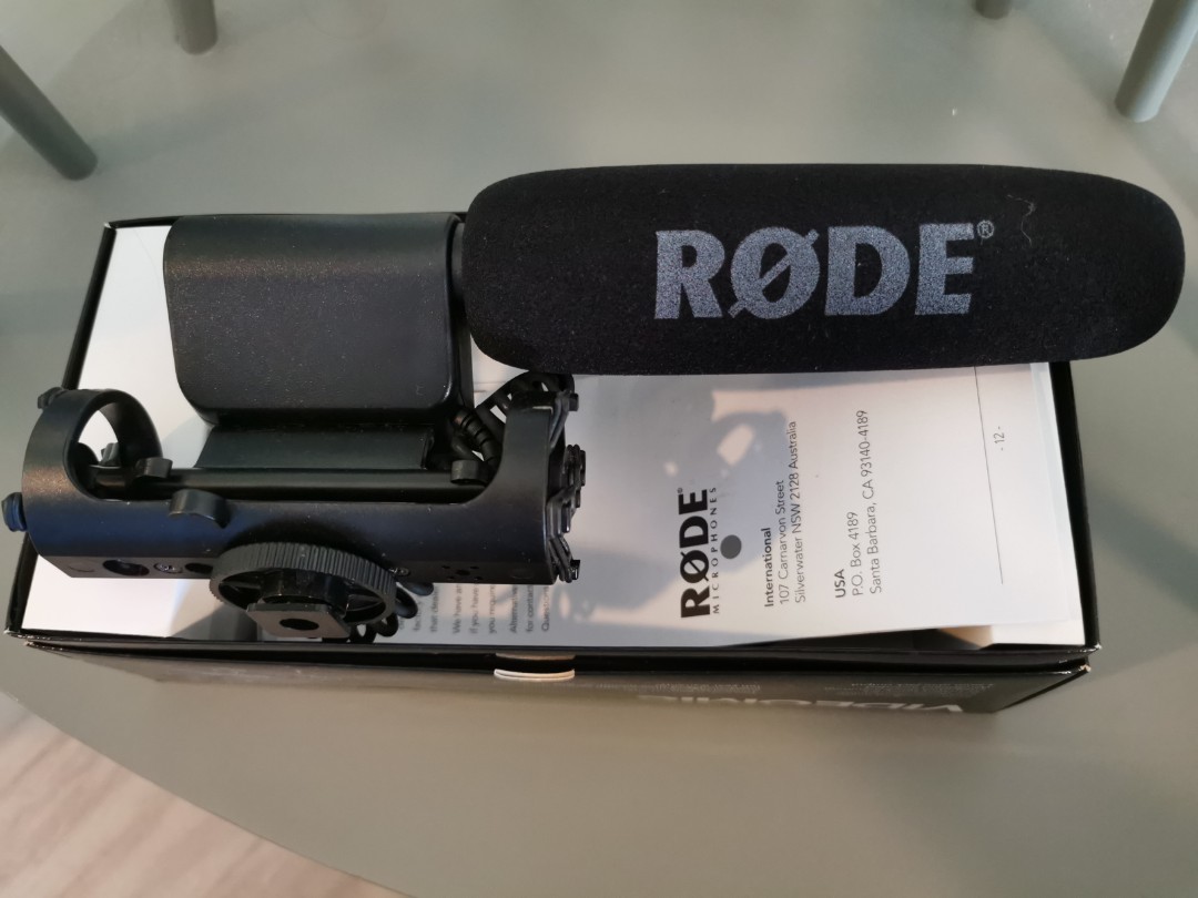 Rode Microphone (video mic), Audio, Microphones on Carousell
