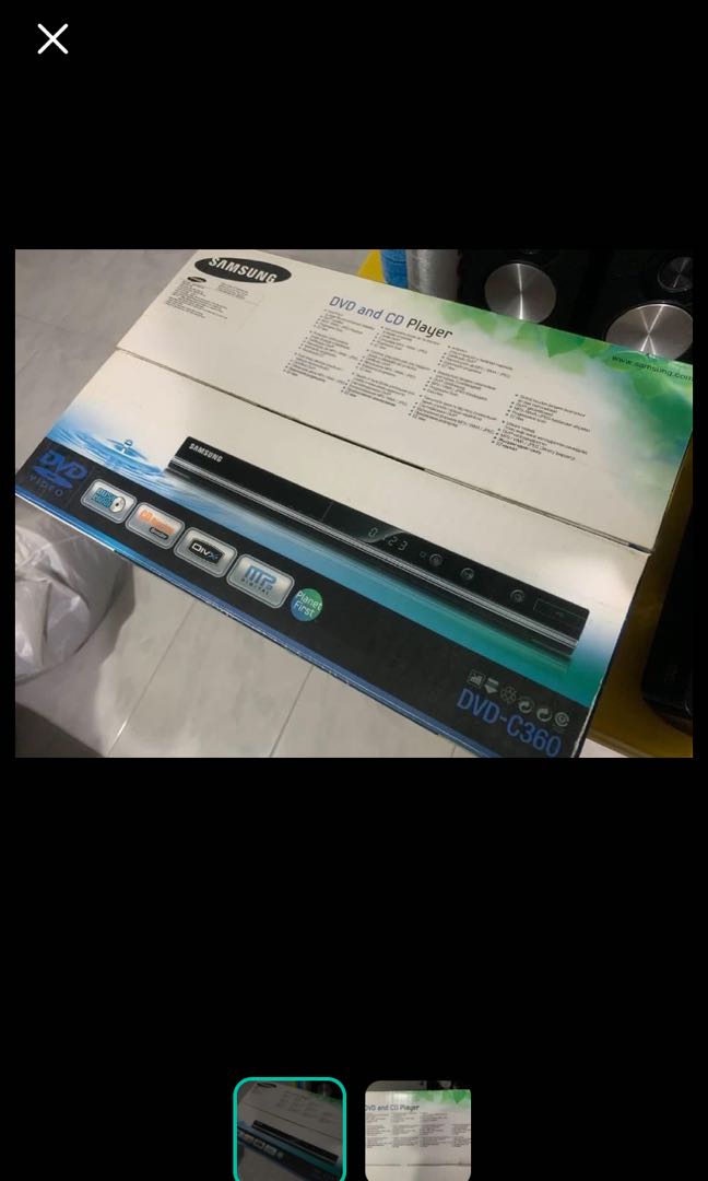 Samsung DVD and CD player, TV & Home Appliances, TV & Entertainment ...