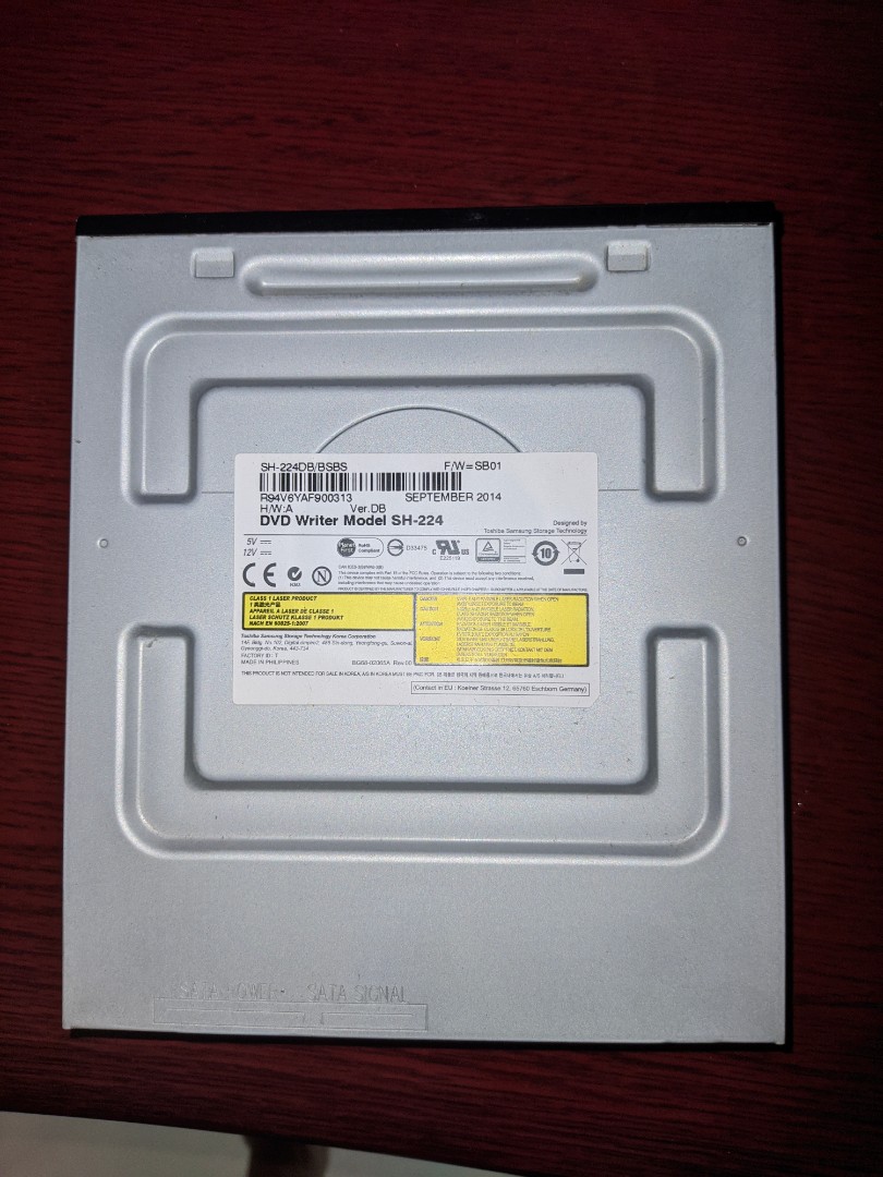 Samsung DVD drive, Computers & Tech, Parts & Accessories, Hard Disks ...