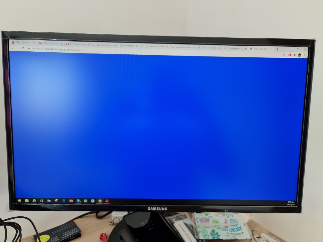 Samsung Monitor SF350 24inch, Computers & Tech, Parts & Accessories ...