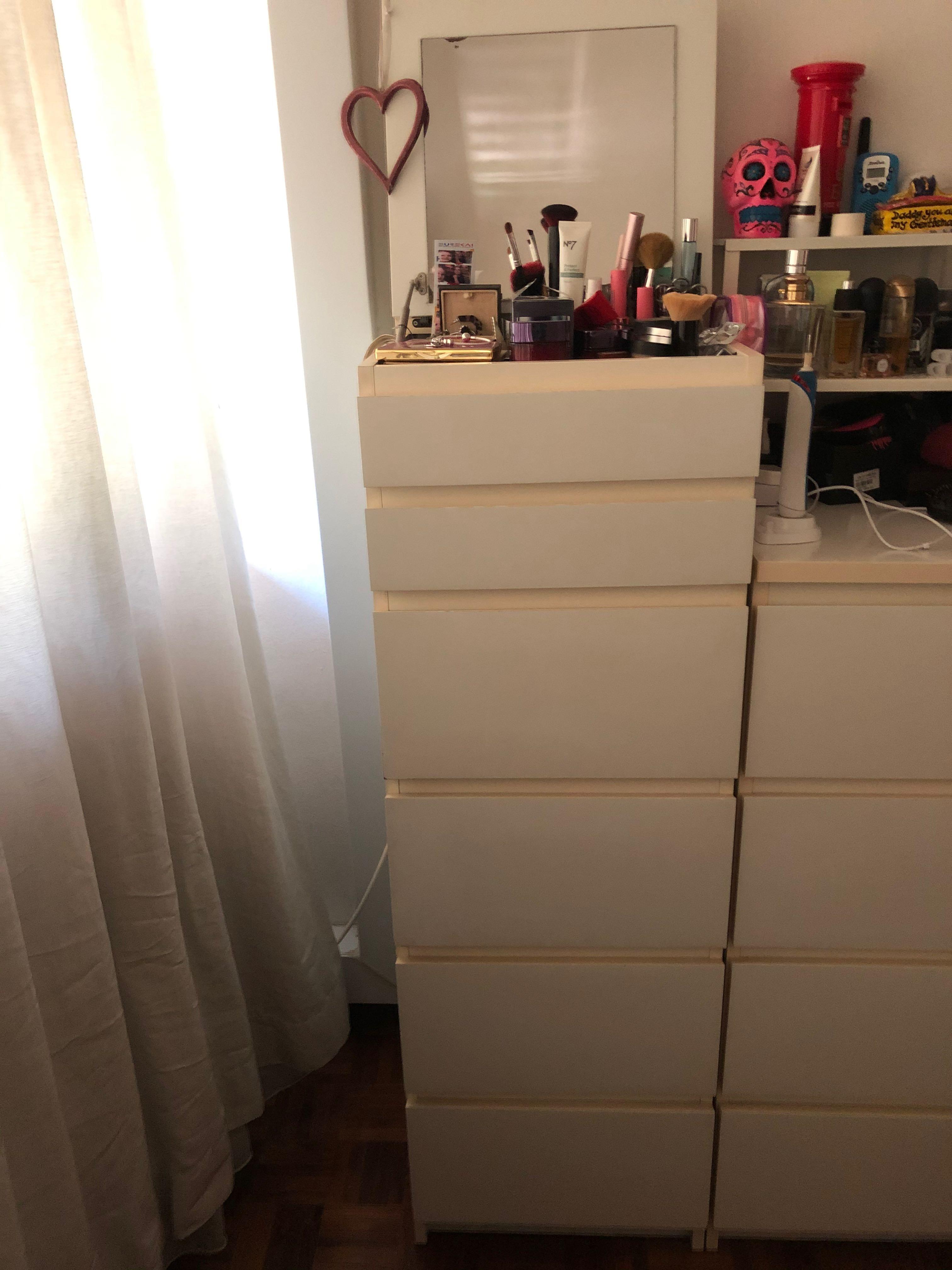 Tall drawer set, Furniture & Home Living, Furniture, Tables & Sets on ...