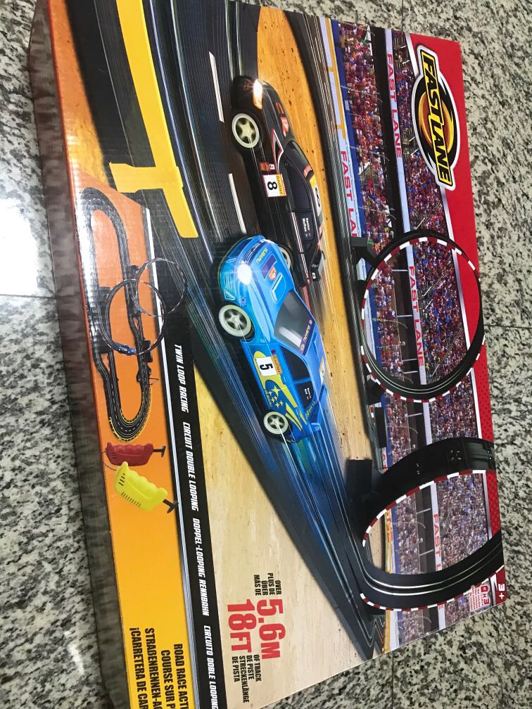 Toys’R’Us fast lane twin loop racing, Hobbies & Toys, Toys & Games on ...