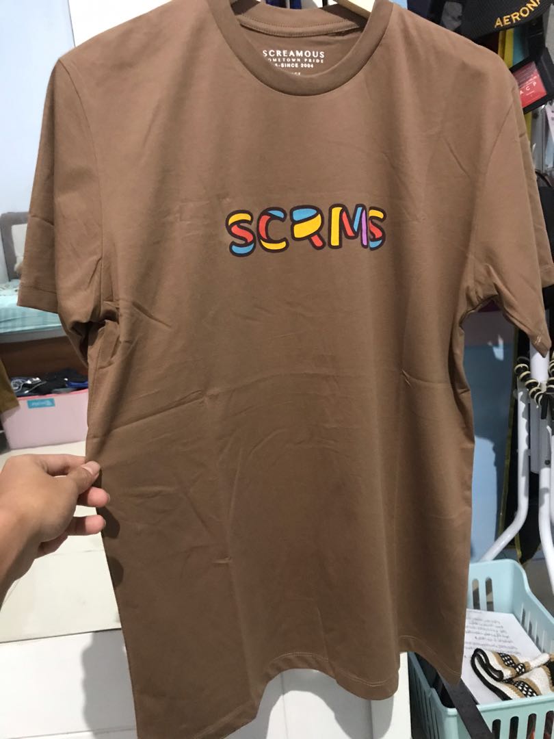 Tshirt from Screamous, Fesyen Pria, Pakaian , Atasan di Carousell