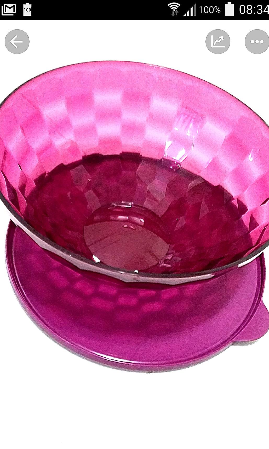 Tupperware 2-piece Prism Bowls Set with seals ( Limited Edition ...