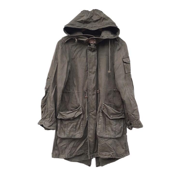 Vert Densa Fishtail Parka, Women's Fashion, Coats, Jackets and ...