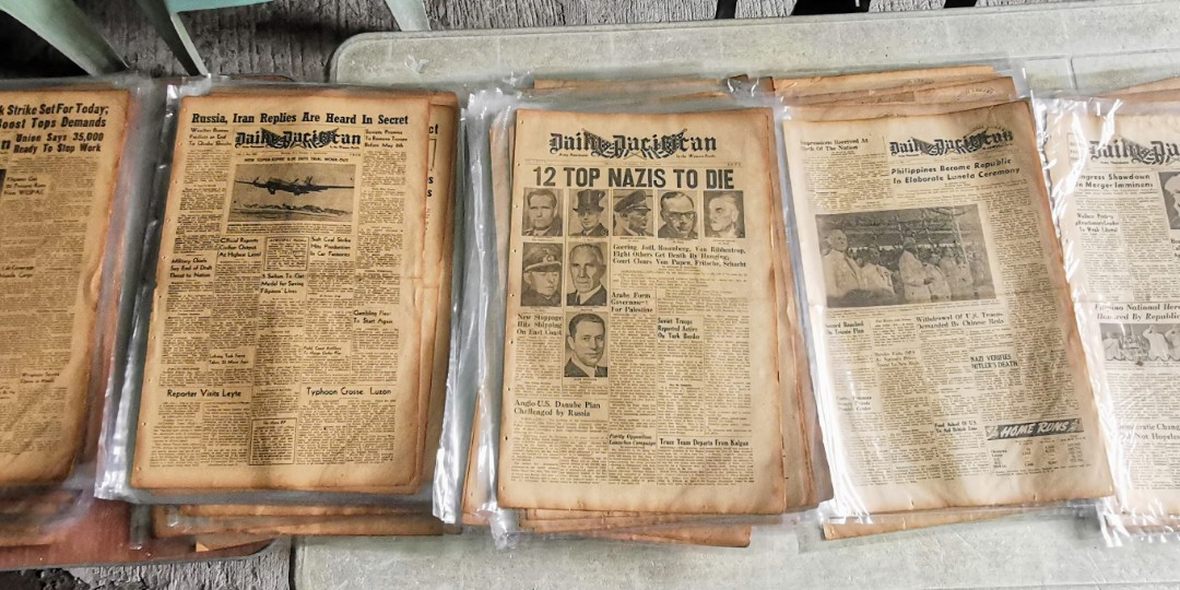 Vintage Antique Newspaper, Hobbies & Toys, Memorabilia & Collectibles ...