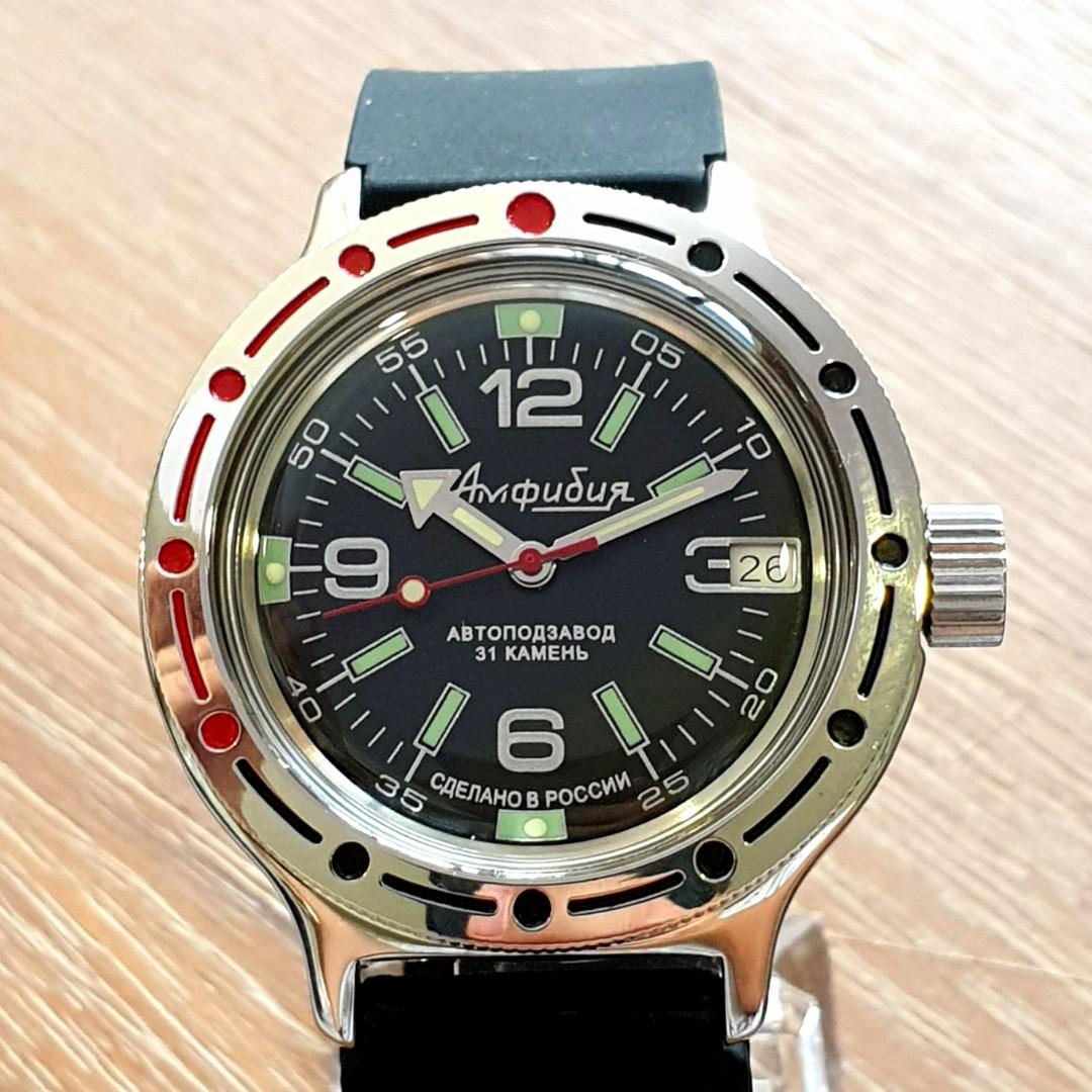 Russian Vostok Amphibia Automatic Dive Watch 200M WR. For pre order ...