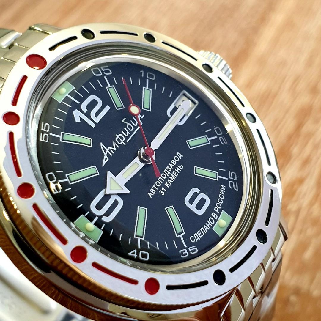 Russian Vostok Amphibia Automatic Dive Watch 200M WR. For pre order ...