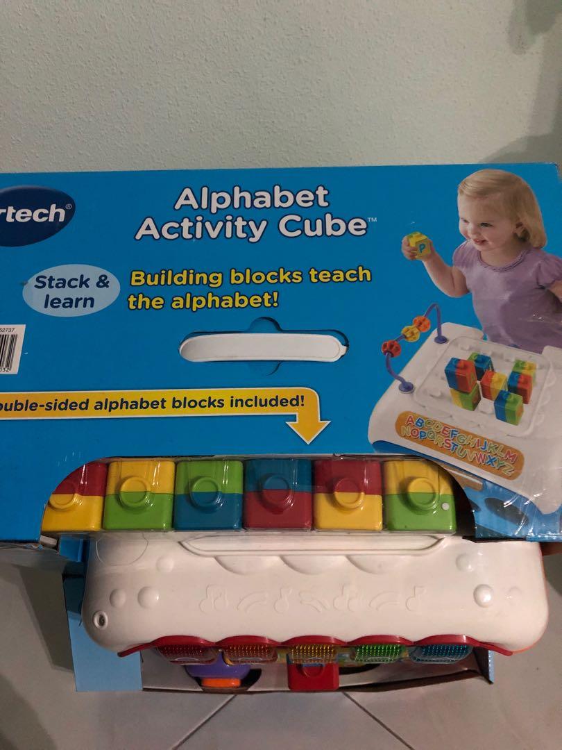 Vteach alphabet activity cube, Babies & Kids, Infant Playtime on Carousell