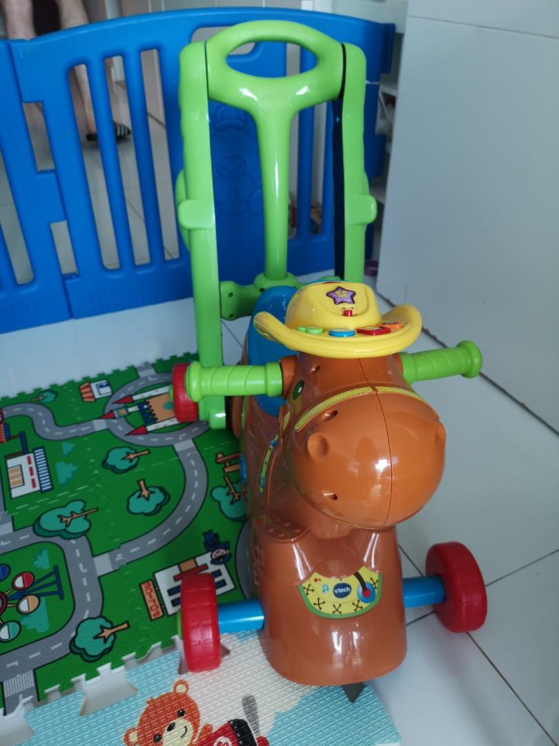 Vtech rocking horse, 兒童＆孕婦用品, 嬰兒玩具 - Carousell