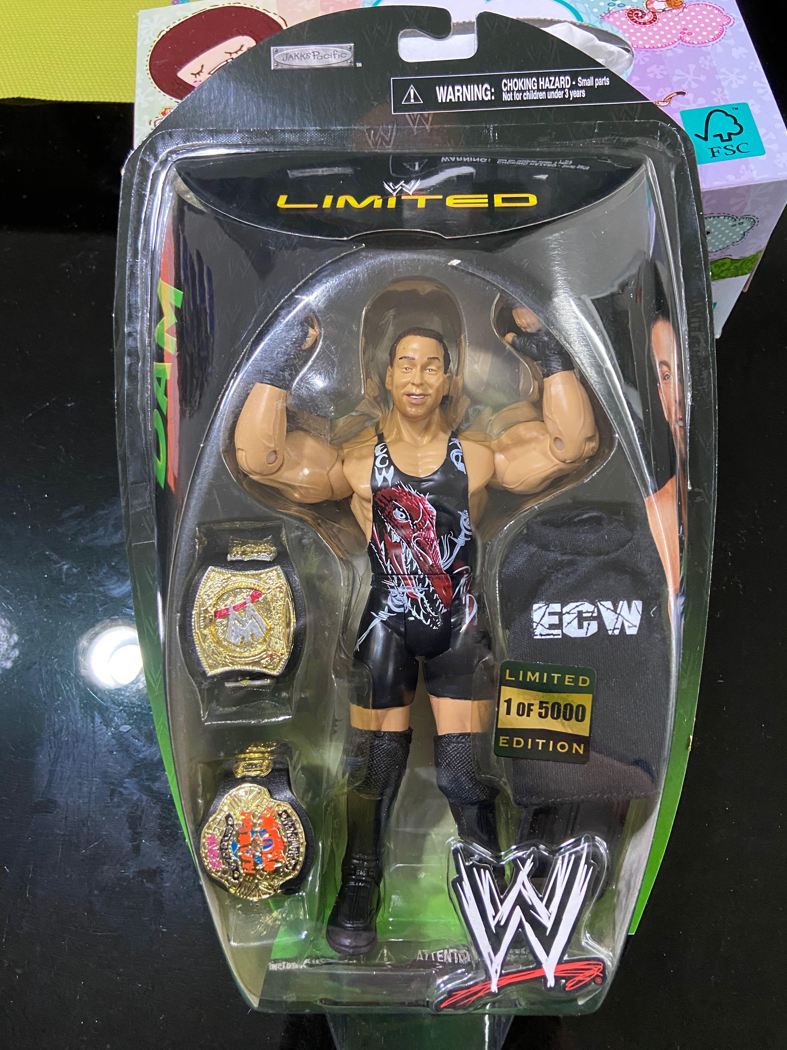 WWE Jakks Pacific Mattel 1/5000 limited edition exclusive RVD, Hobbies ...