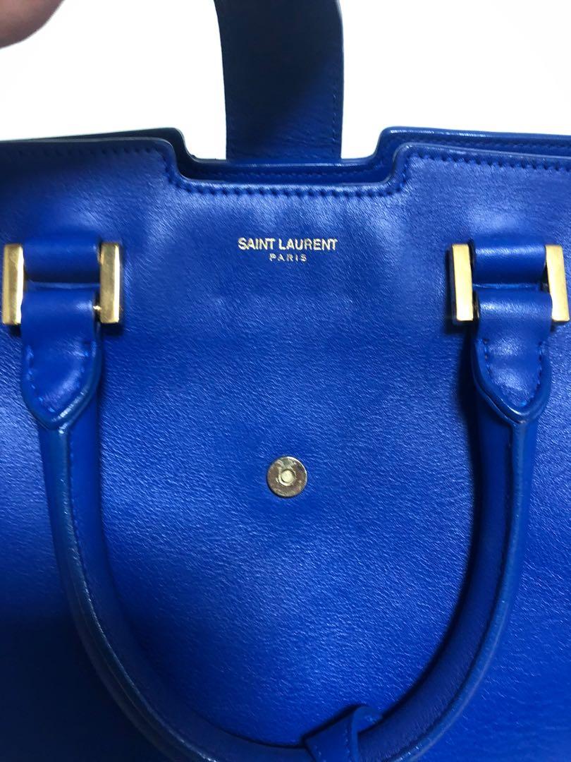 YSL Y Ligne Royal Blue (selling low), Luxury, Bags & Wallets on Carousell