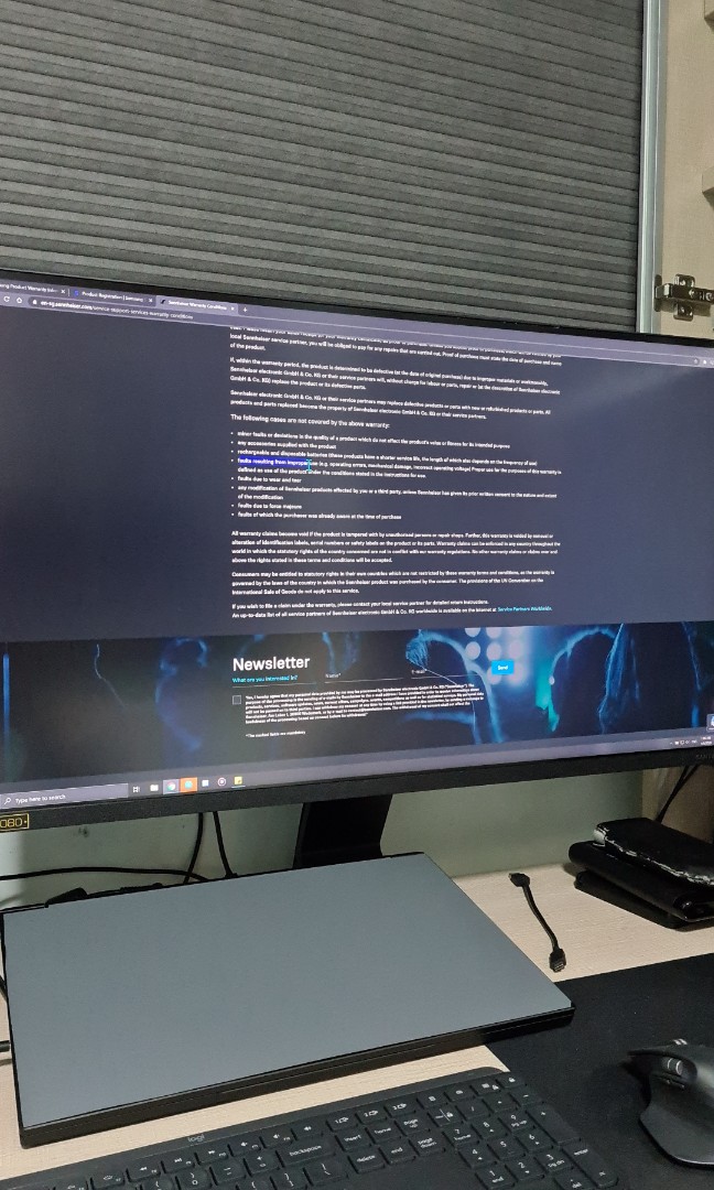 4k 32inch Samsung Space Monitor S32R750UEE, Computers & Tech, Parts ...