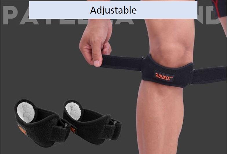Aolikes Knee Guard Support with Silicon Band Shock Absorption ...