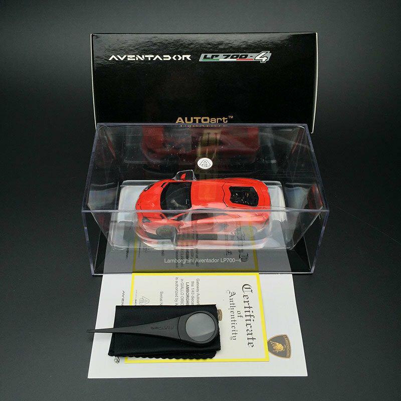 Autoart Signature 1/43 Aventador LP700-4 Metallic Orange, Hobbies ...