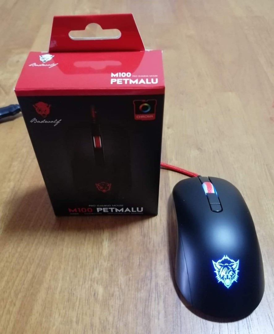 Badwolf M100 Petmalu RGB Gaming Mouse, Computers & Tech, Parts & Accessories, Mouse & Mousepads ...