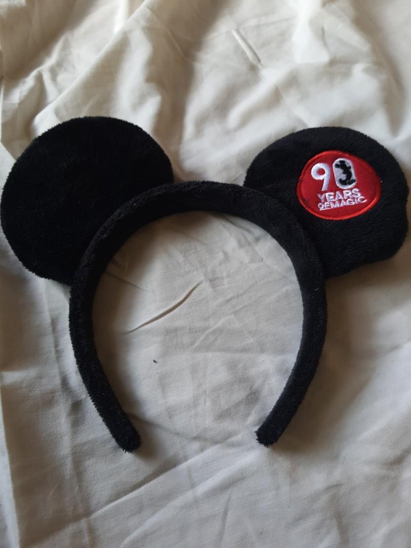 bando mickey mouse 90years edition, Fesyen Wanita, Aksesoris di Carousell