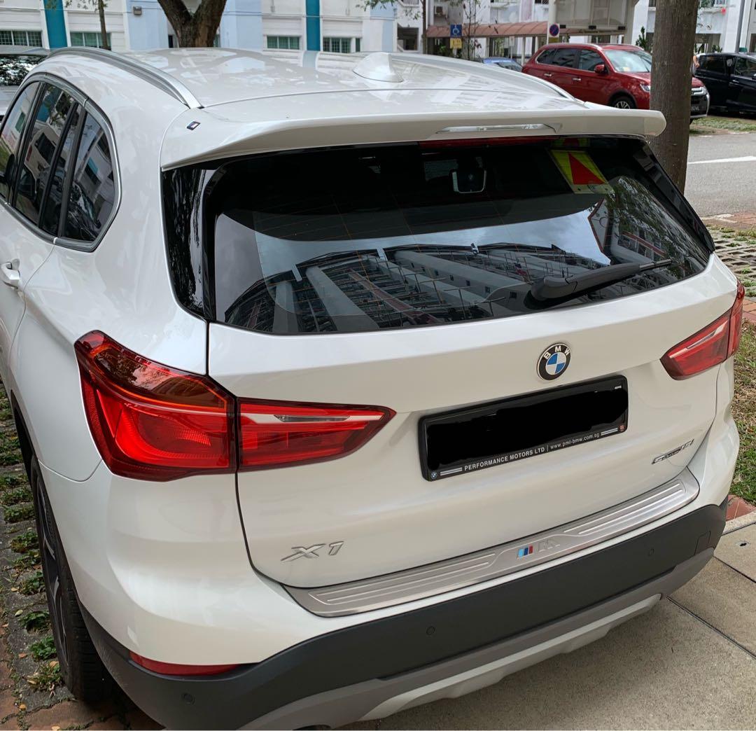 BMW X1 F48 Rear Spoiler White M Sport, Car Accessories, Accessories on ...