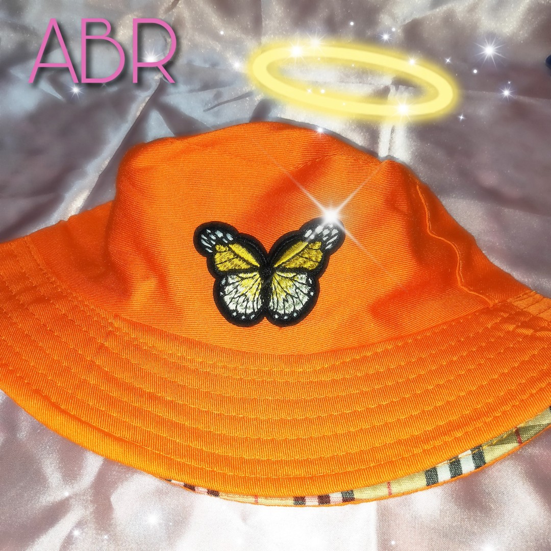 Butterfly Embroidery Bucket Hat, Women's Fashion, Watches & Accessories ...
