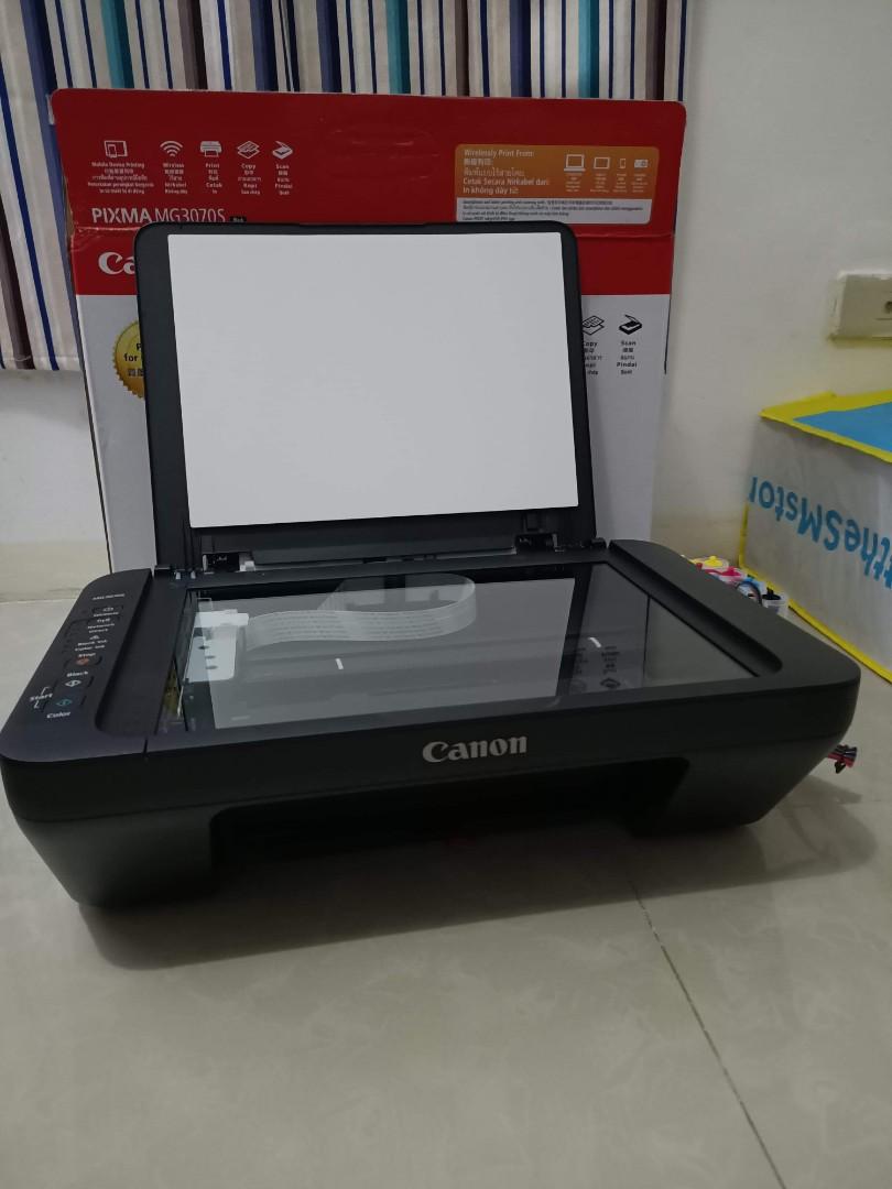 Canon wifi 3in1 printer with Continous CIS, Computers & Tech, Printers ...