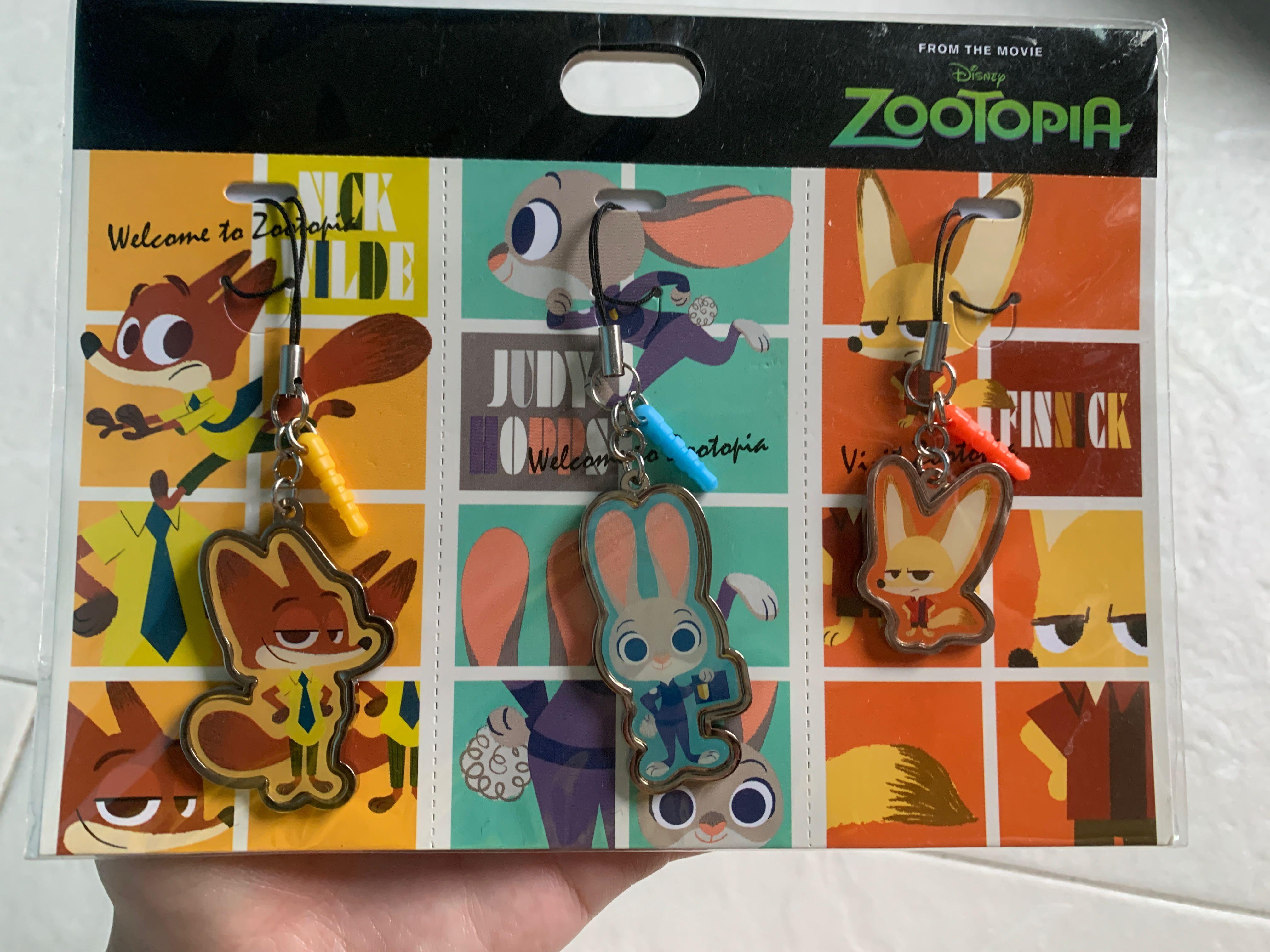 Disney Zootopia Keychains, Hobbies & Toys, Stationery & Craft ...