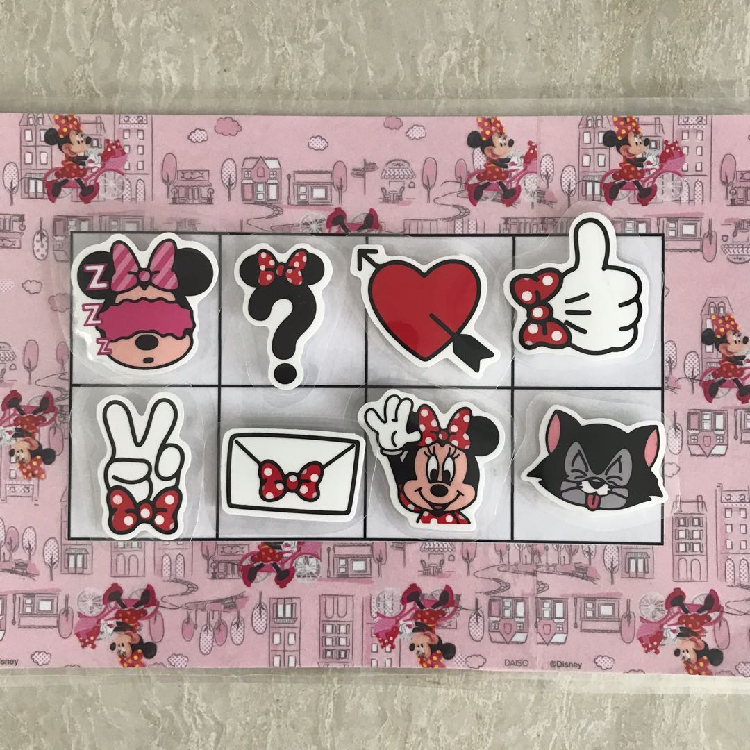 DIY Memory Game - Minnie Mouse (Used), Hobbies & Toys, Toys & Games on ...