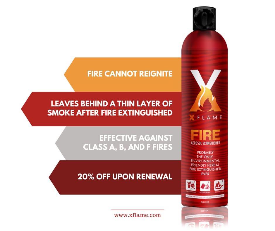 Fire extinguisher (handy canister), Everything Else on Carousell