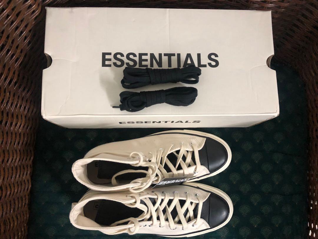 Converse FOG Fear of God Essentials x Chuck 70 High “Natural Ivory ...