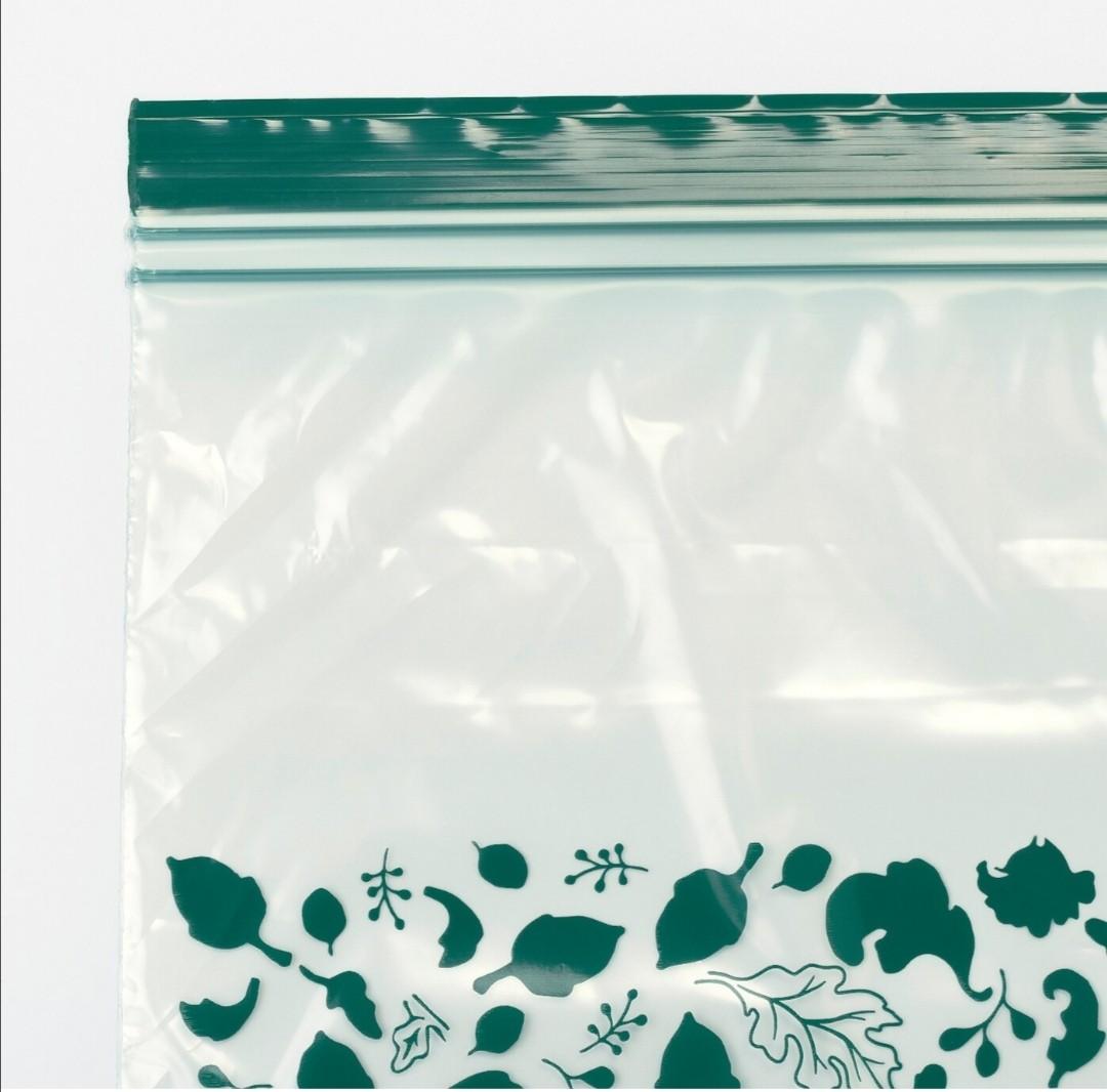 Ikea ISTAD Ziplock bags / Resealable plastic bags (25 pcs/box), Food ...