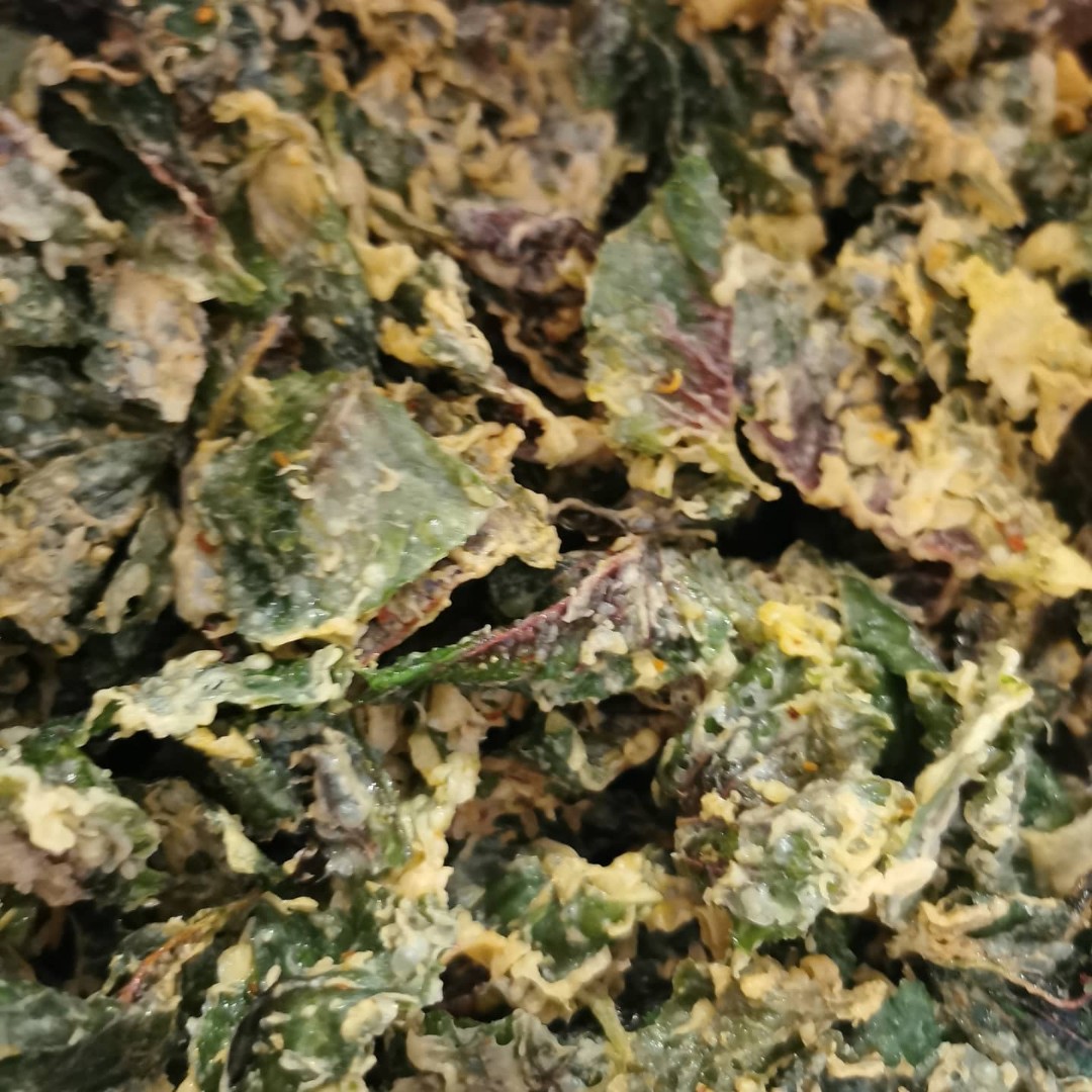 Kranchie Bayam / Spinach, Food & Drinks, Local Eats on Carousell