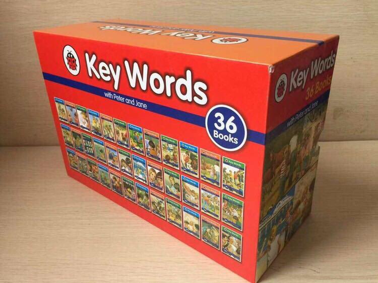 Ladybird Keywords with Peter and Jane Collection Book Set(36 Books ...