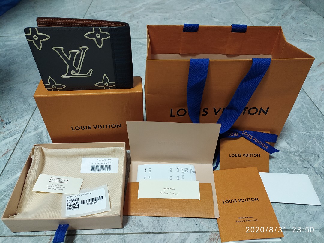 LOUIS VUITTON Paris wallet limited design, Men's Fashion, Watches ...