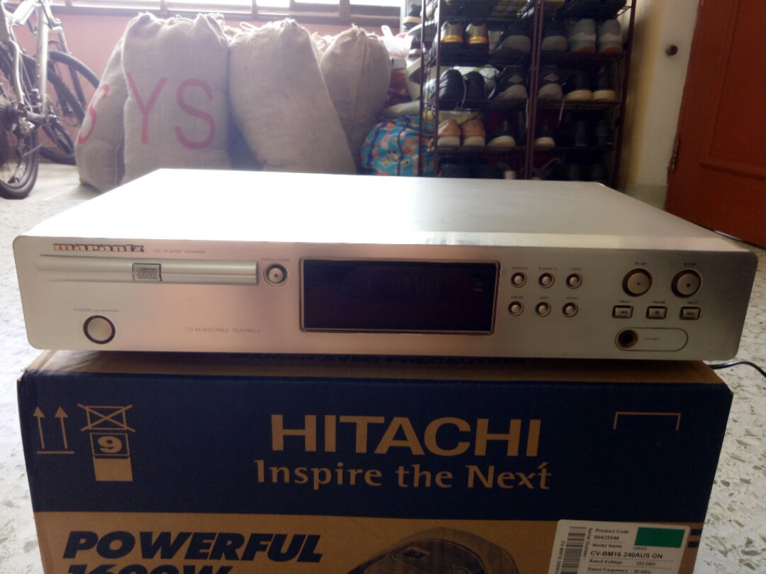 Marantz CD 4000 player, TV & Home Appliances, TV & Entertainment, Blu ...